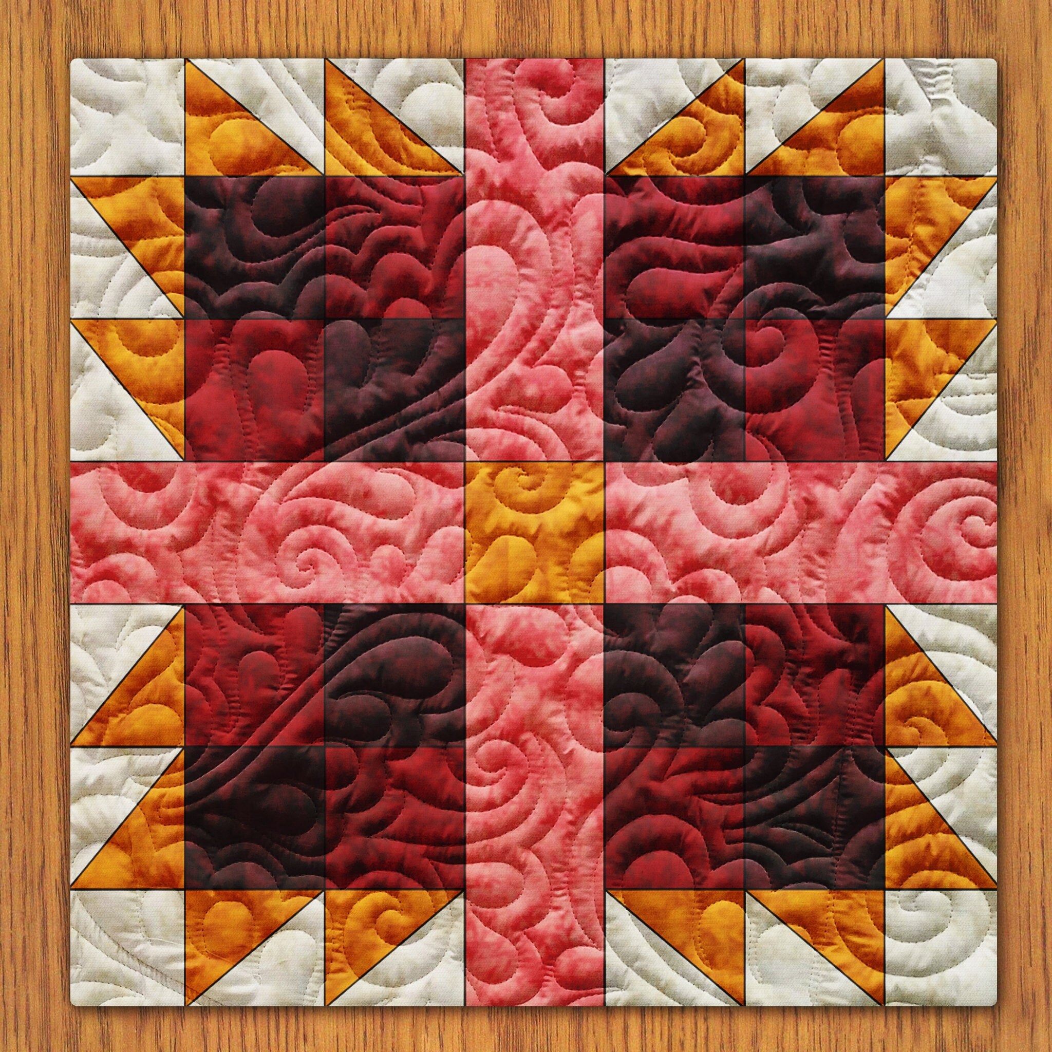 Autumn Keeper Quilt Block PDF Pattern With Video Tutorial 16, 18, 20 ...