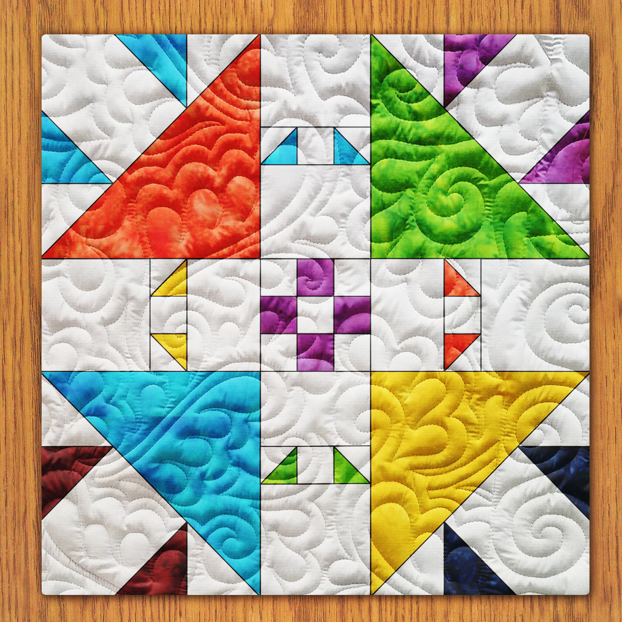 Travertine Tiles Quilt Block PDF Pattern With Video Tutorial | Etsy