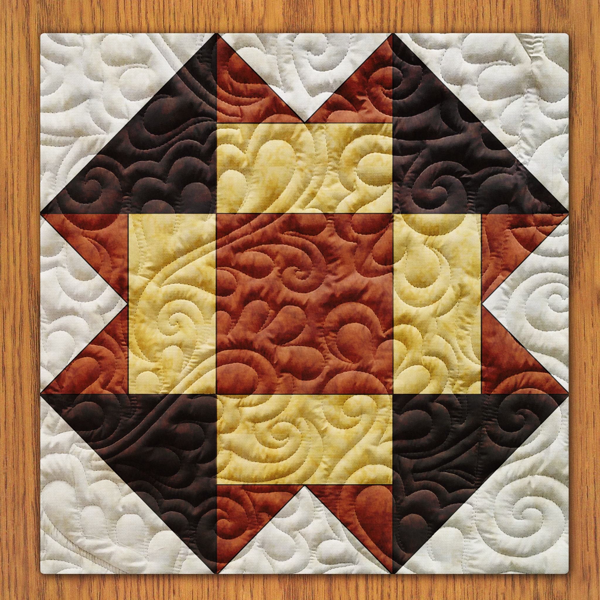 Wrapping Cube Quilt Block PDF Pattern With Video Tutorial || 6, 8, 10 ...