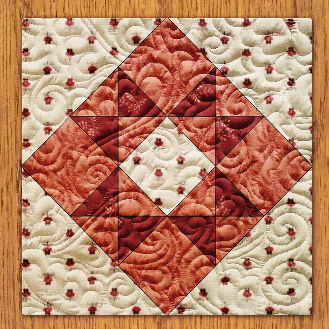 Amish Dreams Quilt Block PDF Pattern With Video Tutorial || 6, 8, 10 ...