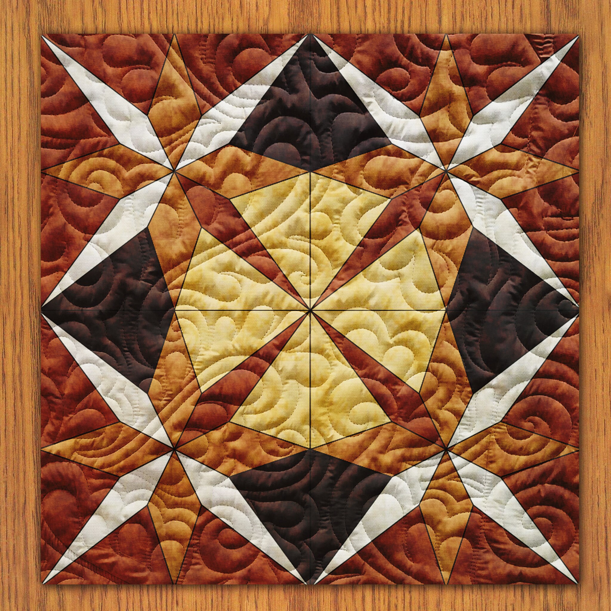 Midnight Stars Quilt Block PDF Pattern With Video Tutorial || 6, 8, 10 ...