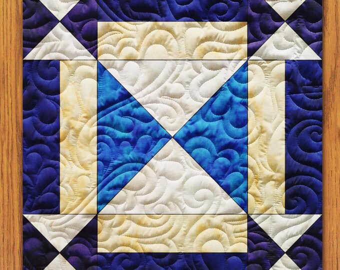 Log Cabin Maze Quilt Block PDF Pattern With Video Tutorial || 6, 8, 10 ...