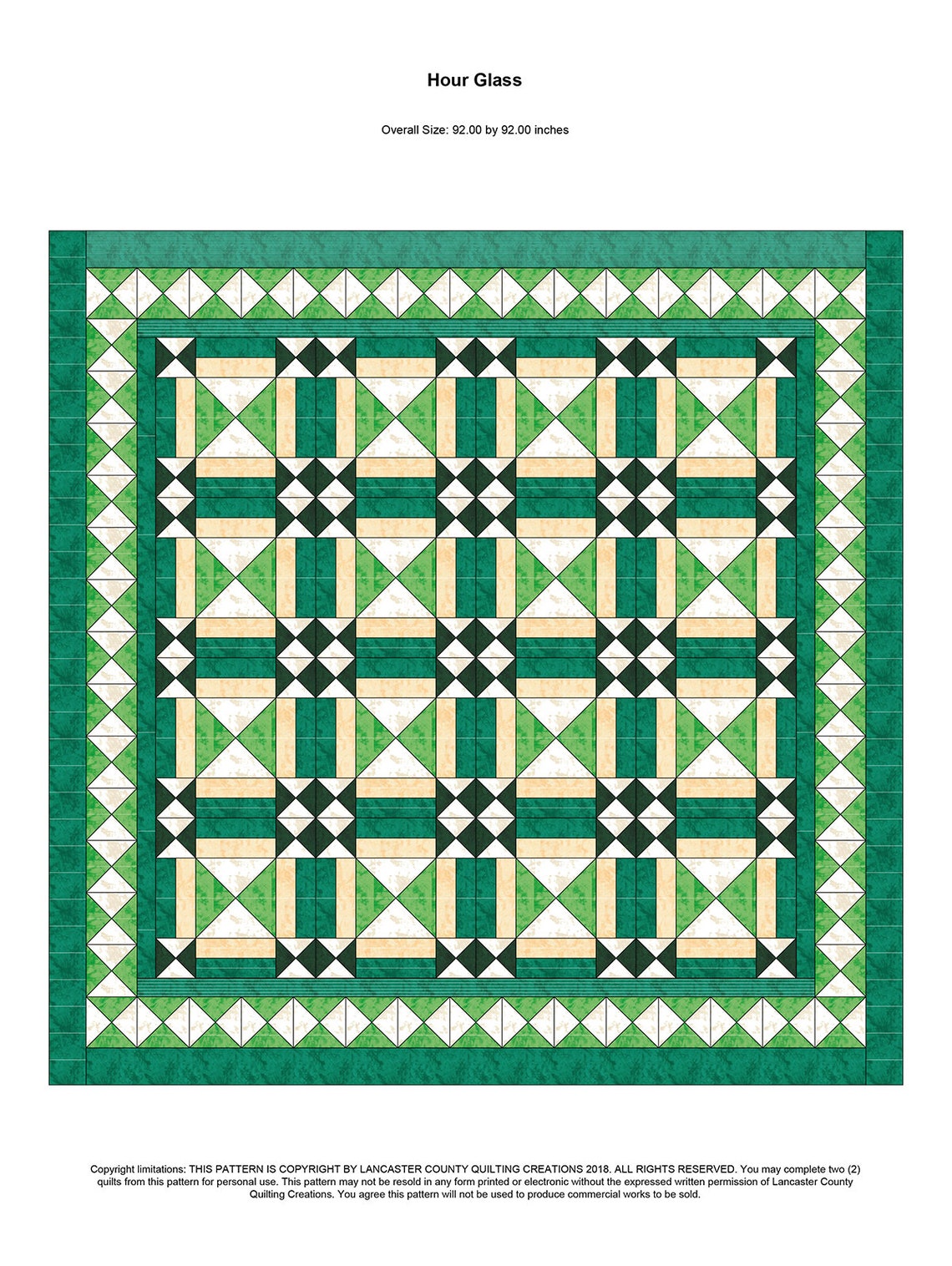 Hour Glass Pattern Patchwork 555 - Etsy