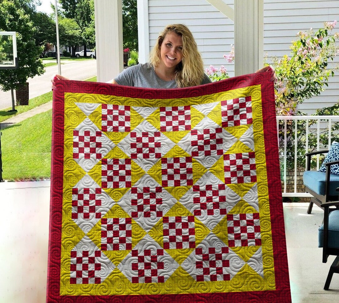 Diamond Squares Wall Quilt PDF Pattern With Video Tutorial || 40x40 ...