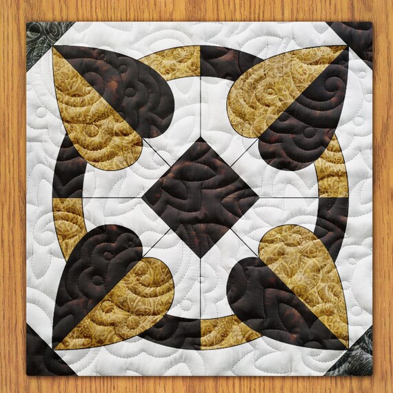 Bow of Hearts Quilt Block PDF Pattern With Video Tutorial - Etsy