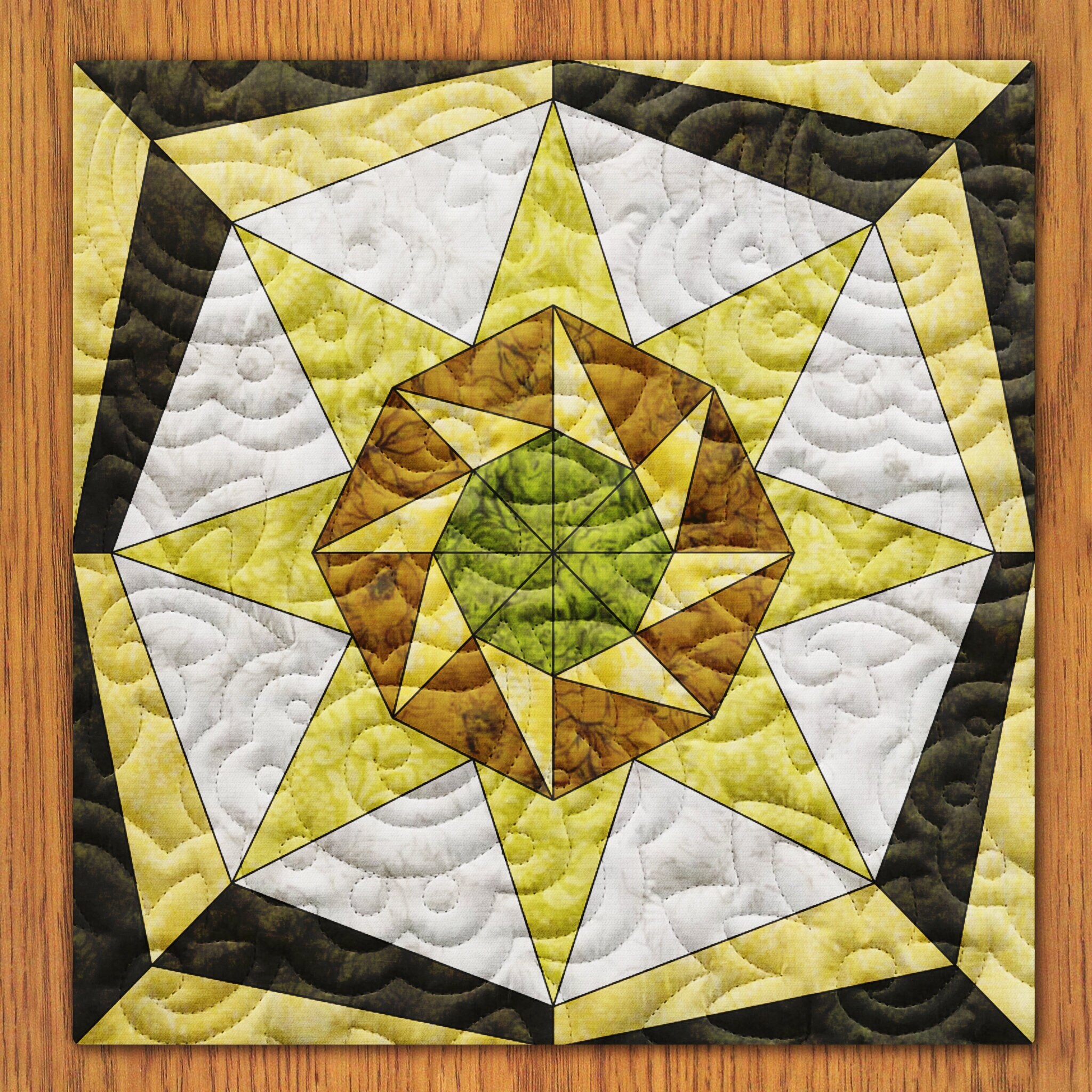 Jewel Star Quilt Block PDF Pattern With Video Tutorial 6, 8, 10, 12 ...