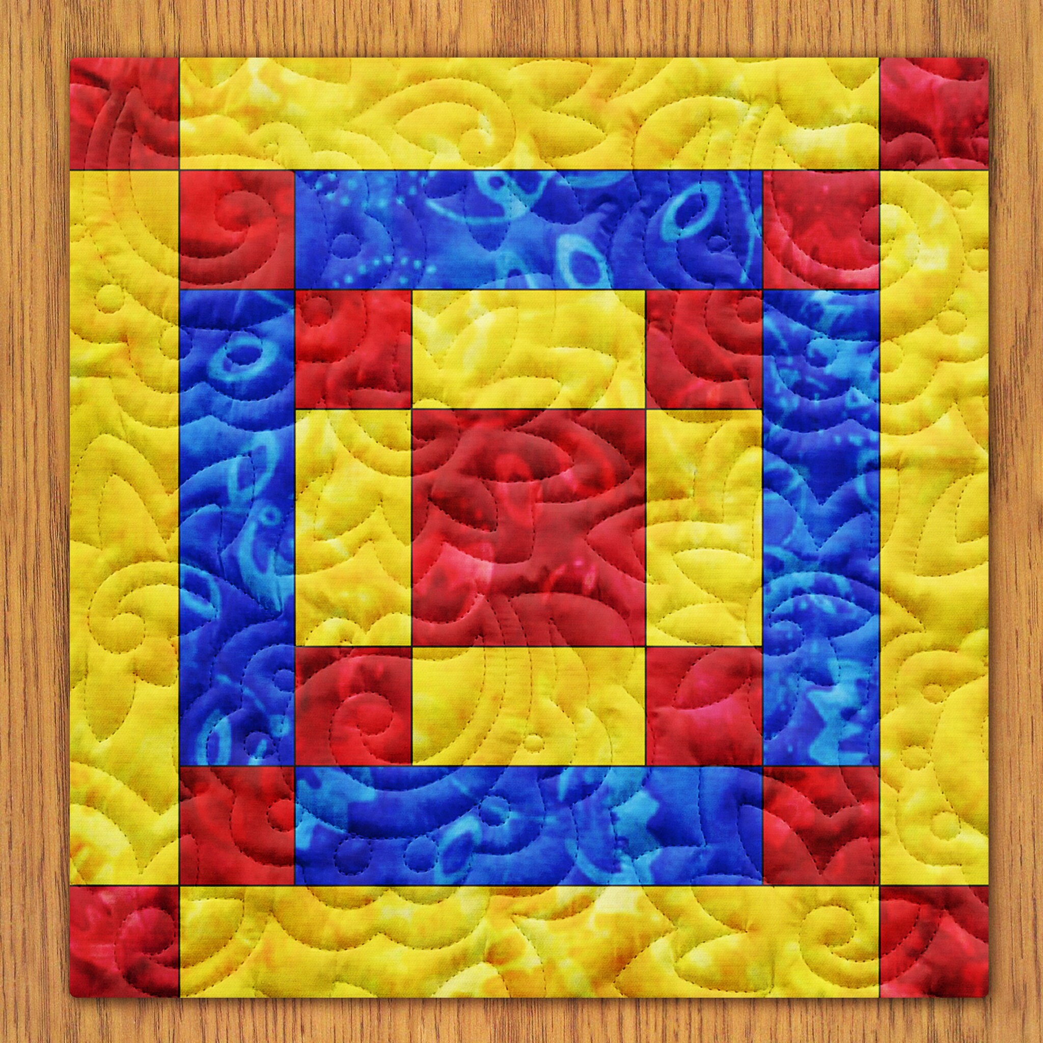 Alabama Mosaic Quilt Block PDF Pattern With Video Tutorial - Etsy