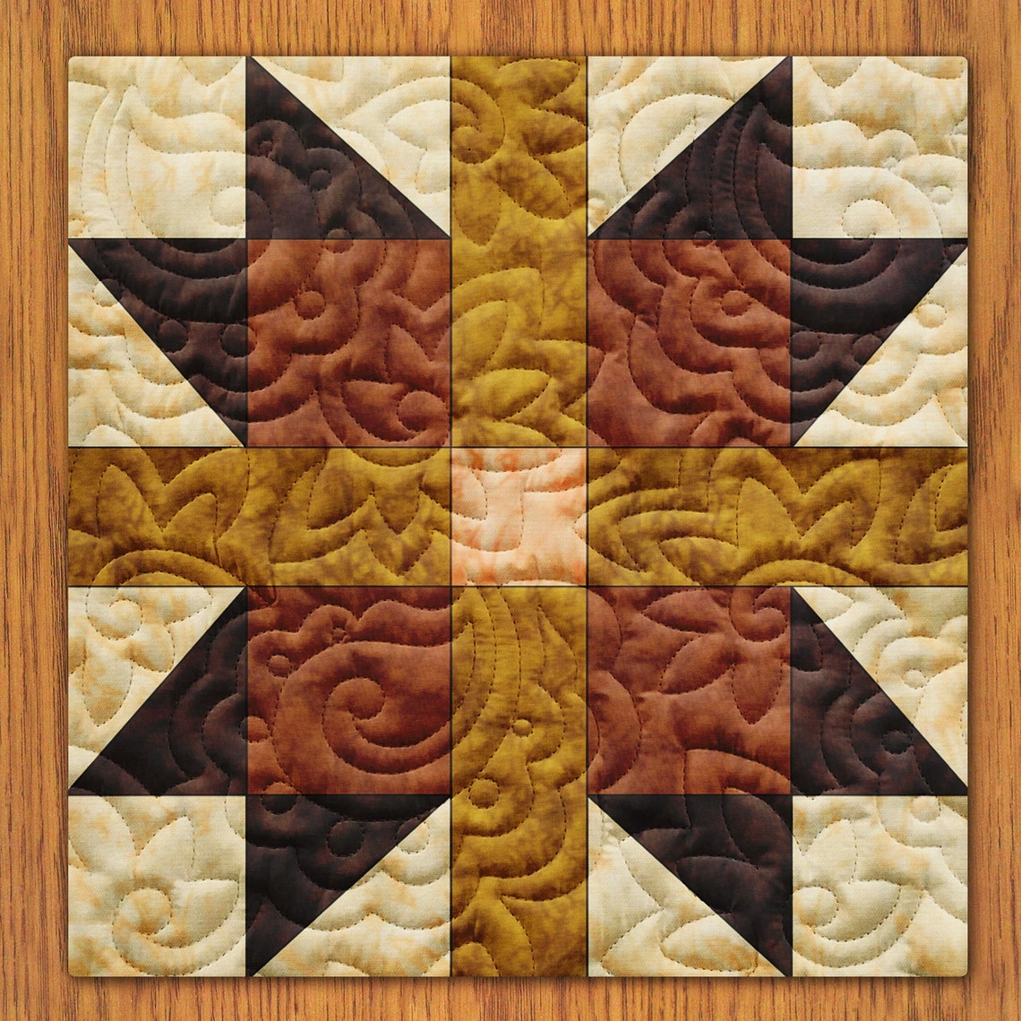 Autumn Keeper Quilt Block PDF Pattern With Video Tutorial || 6, 8, 10 ...
