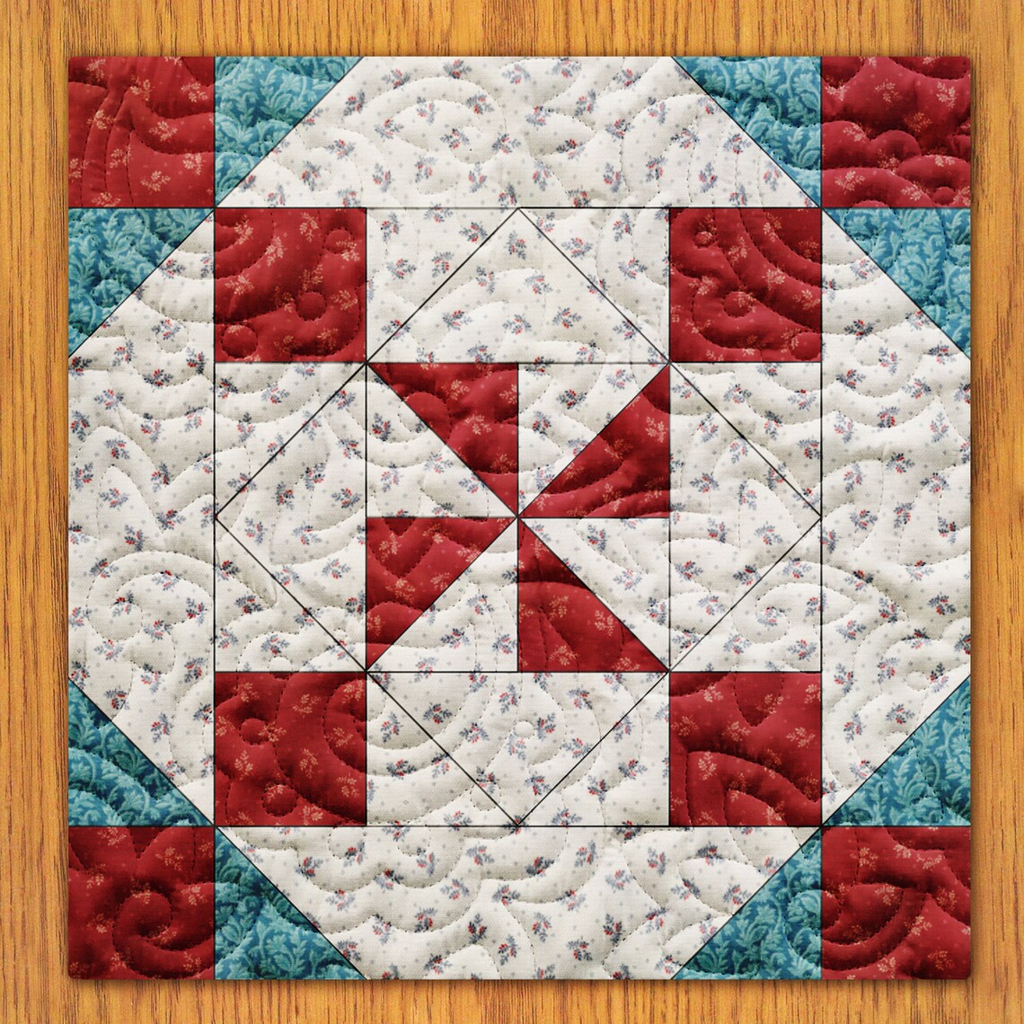 Chains and Locks Quilt Block PDF Pattern With Video Tutorial - Etsy