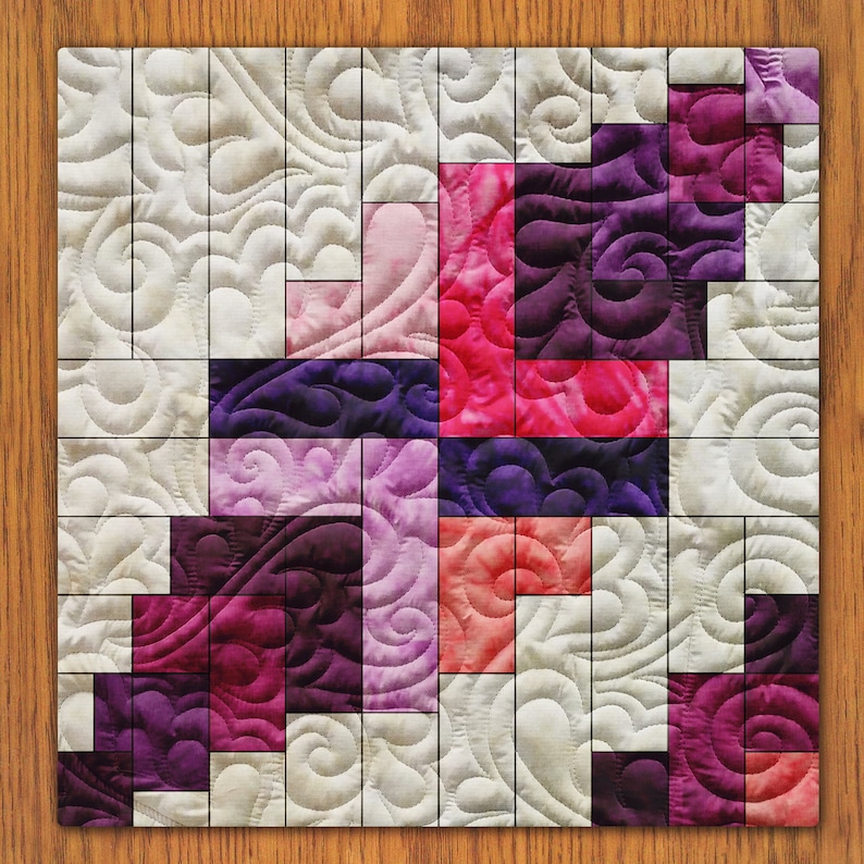 Cubic Chain Sphere Quilt Block PDF Pattern With Video Tutorial || 6, 8 ...