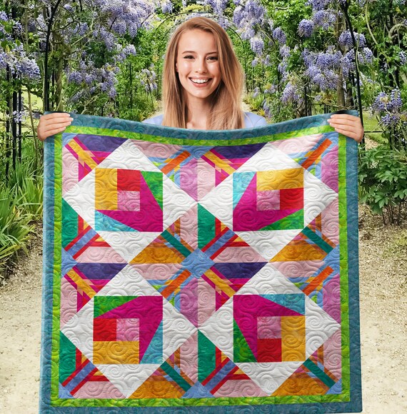 Spring Crocus Wall Quilt PDF Pattern With Video Tutorial | Etsy