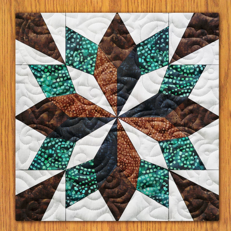 Daffodil Gumdrops Quilt Block PDF Pattern With Video Tutorial - Etsy