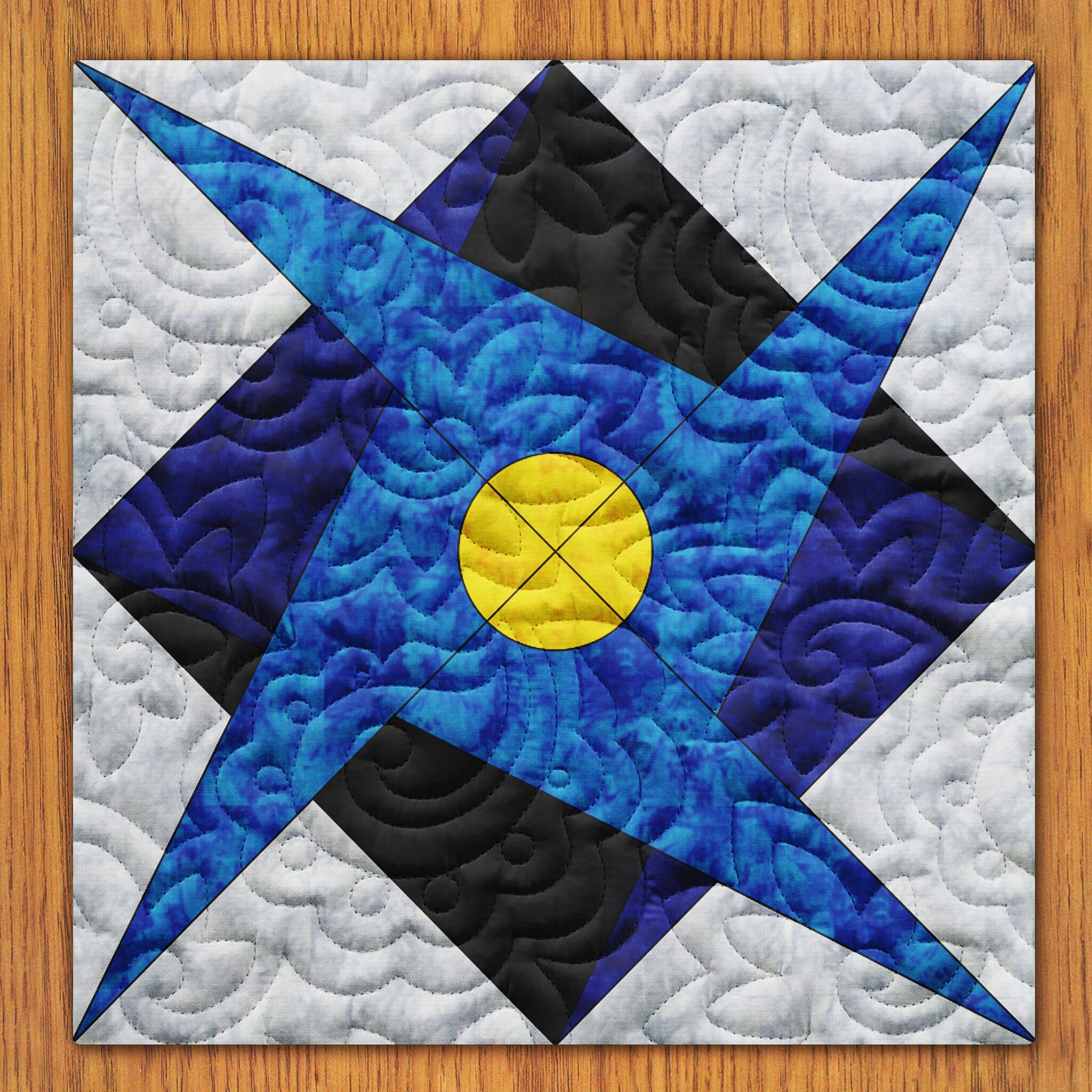 Spotlight Star Quilt Block PDF Pattern With Video Tutorial - Etsy