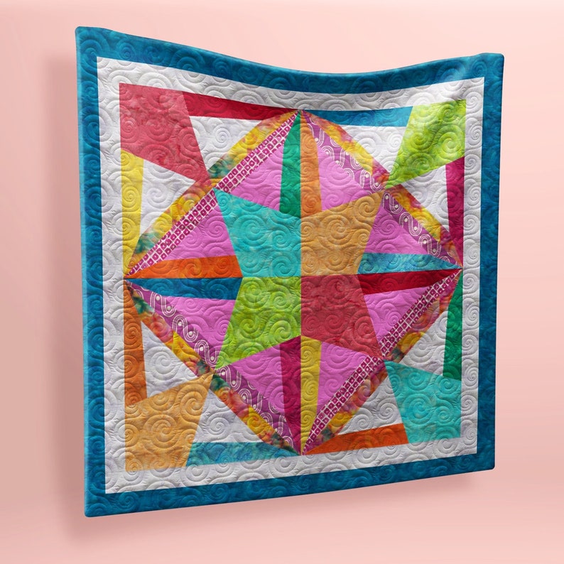 Skylight Stellar Wall Quilt PDF Pattern With Video Tutorial - Etsy