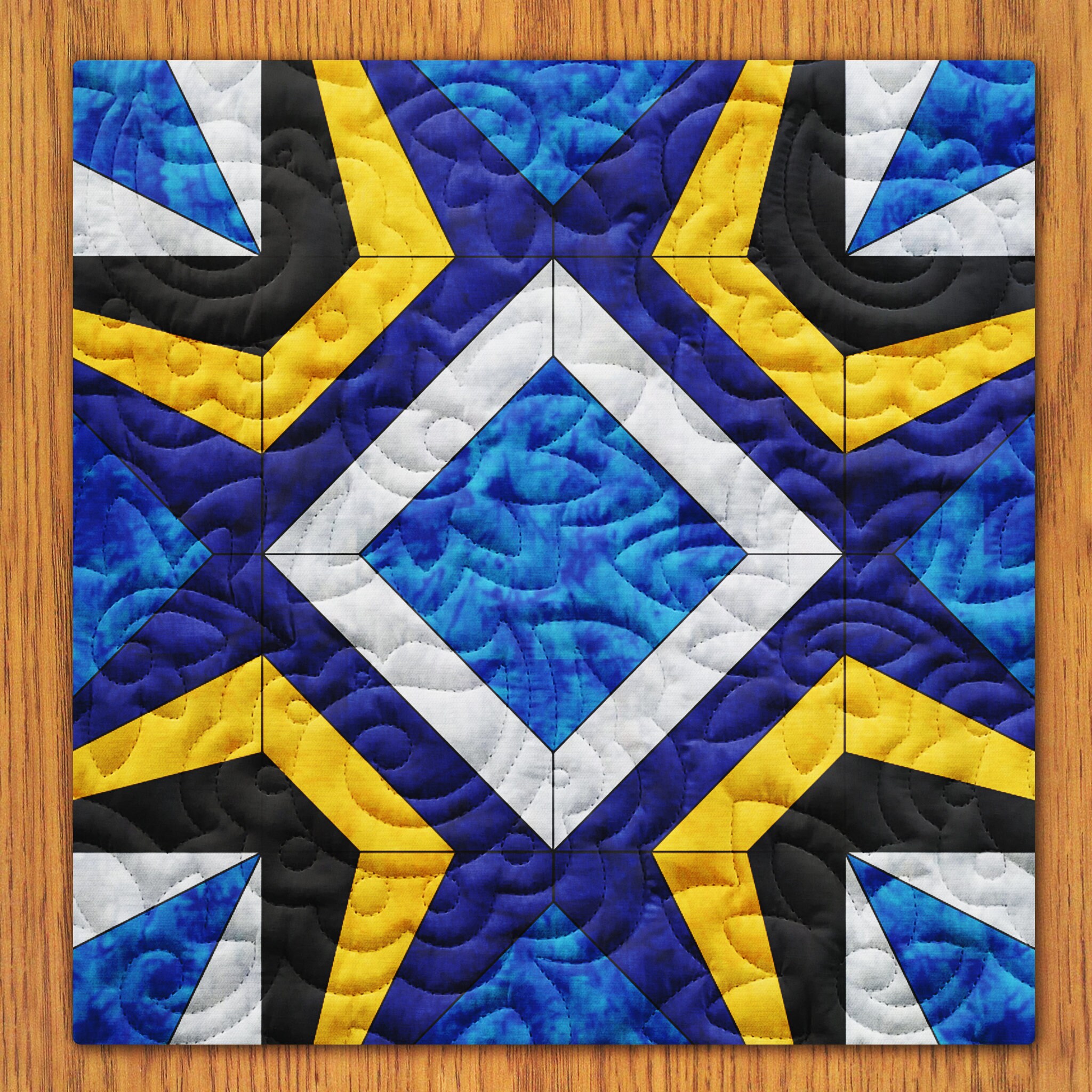 Marking Star Quilt Block PDF Pattern With Video Tutorial || 16, 18, 20 ...