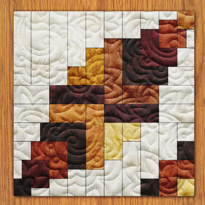 Cubic Chain Sphere Quilt Block PDF Pattern With Video Tutorial || 6, 8 ...