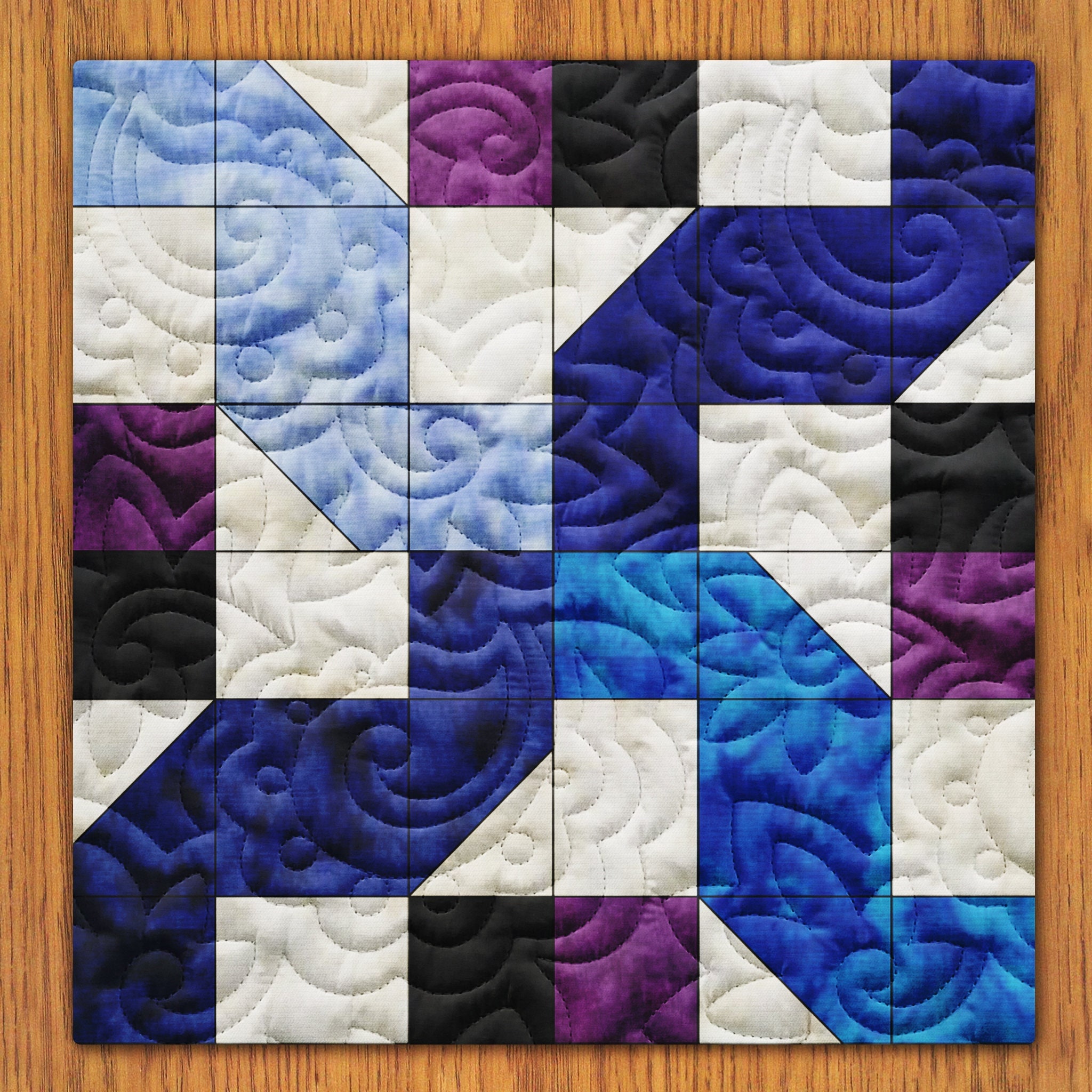 Cross Fold Nine Patch Quilt Block PDF Pattern With Video Tutorial || 6 ...