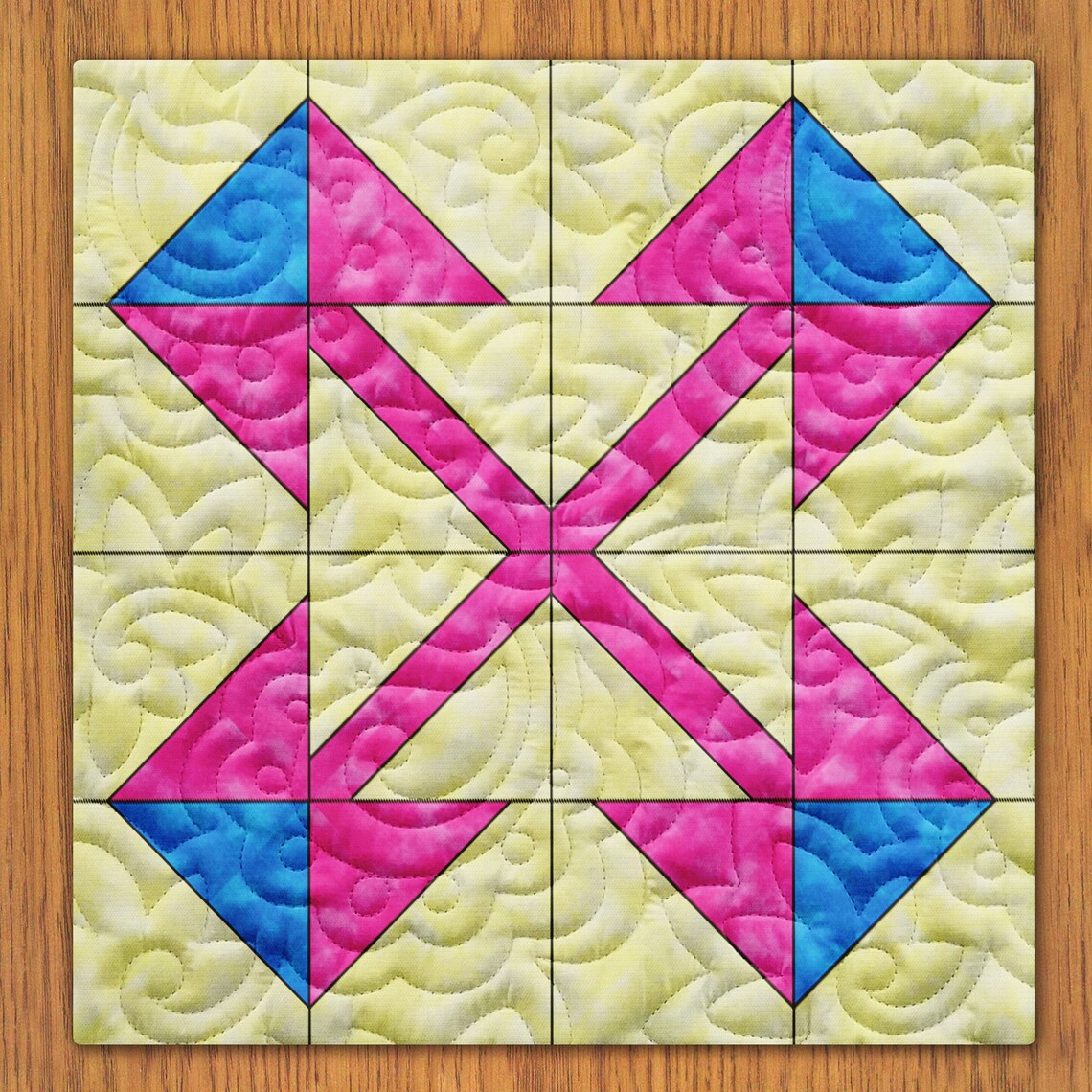 Gumdrop Lollies Quilt Block PDF Pattern With Video Tutorial 6, 8, 10, 12, and 14 Inch Size ...