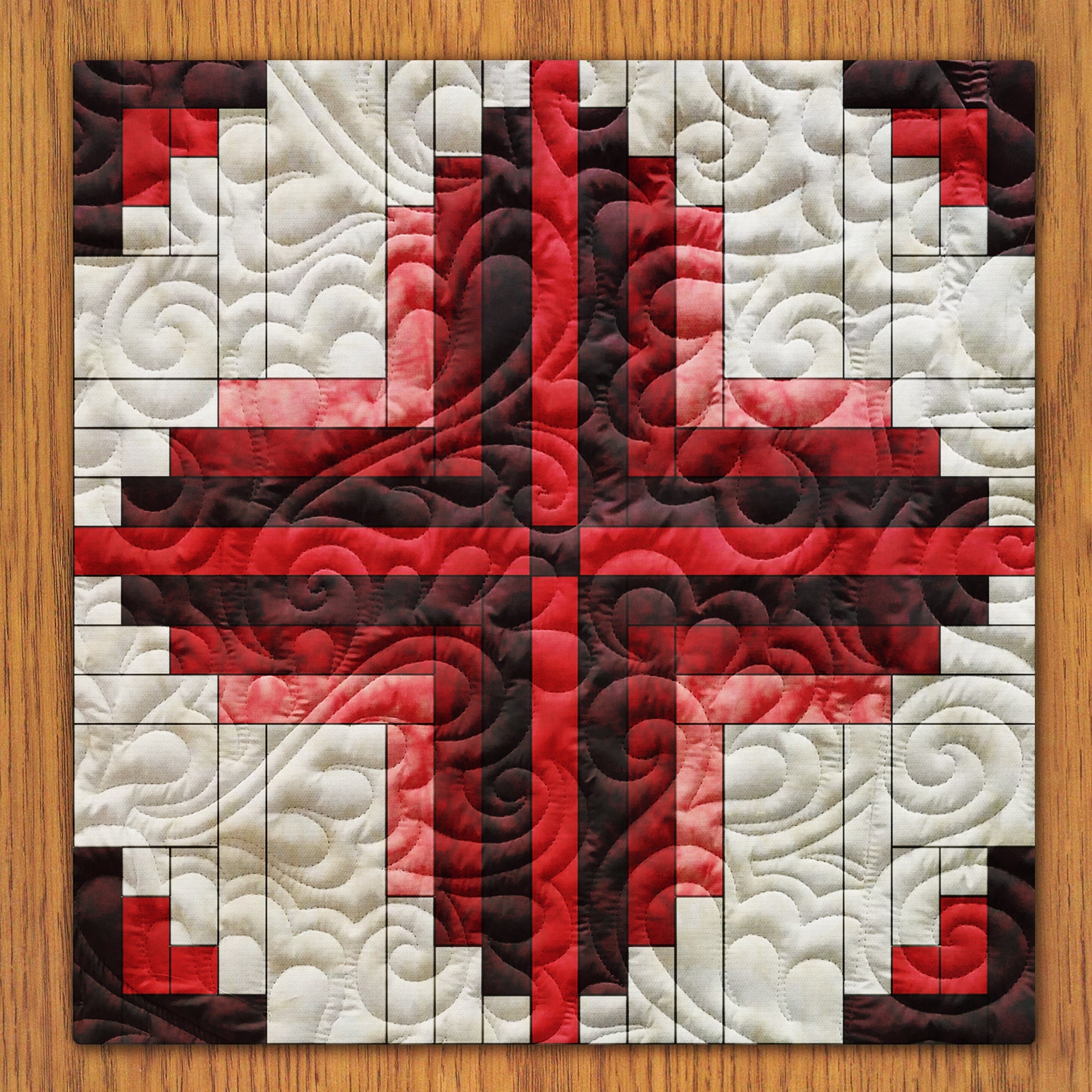 Cross Sphere Quilt Block PDF Pattern With Video Tutorial || 6, 8, 10 ...