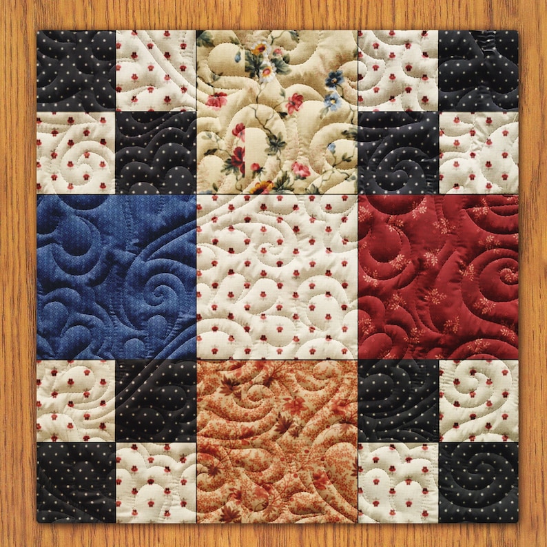 Honey Bee Quilt Block PDF Pattern With Video Tutorial 6, 8, 10, 12, and ...