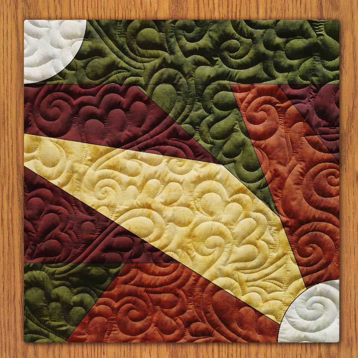 Daisy Puzzle Quilt Block PDF Pattern With Video Tutorial 6 | Etsy