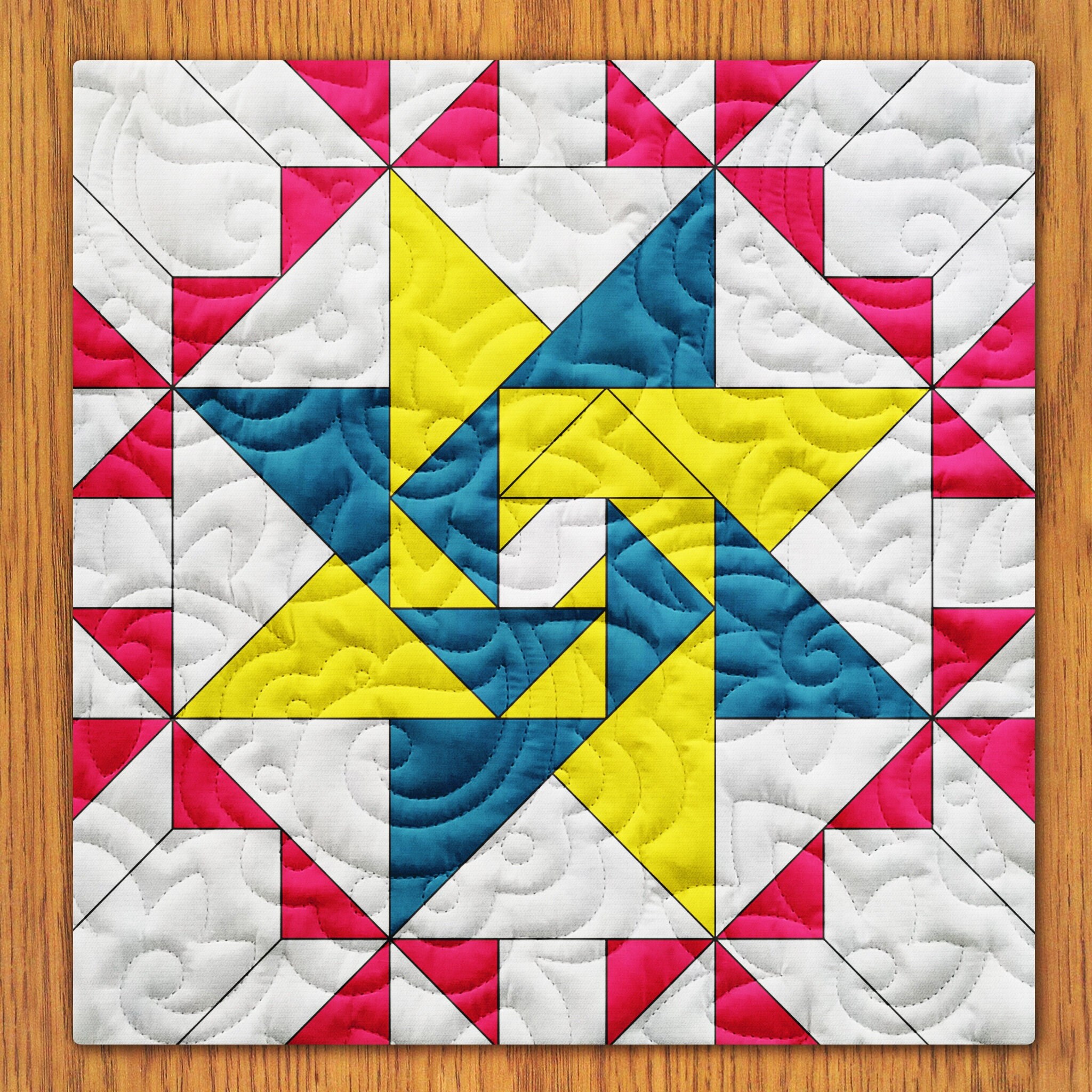 Lantern Stars Quilt Block PDF Pattern With Video Tutorial || 6, 8, 10 ...
