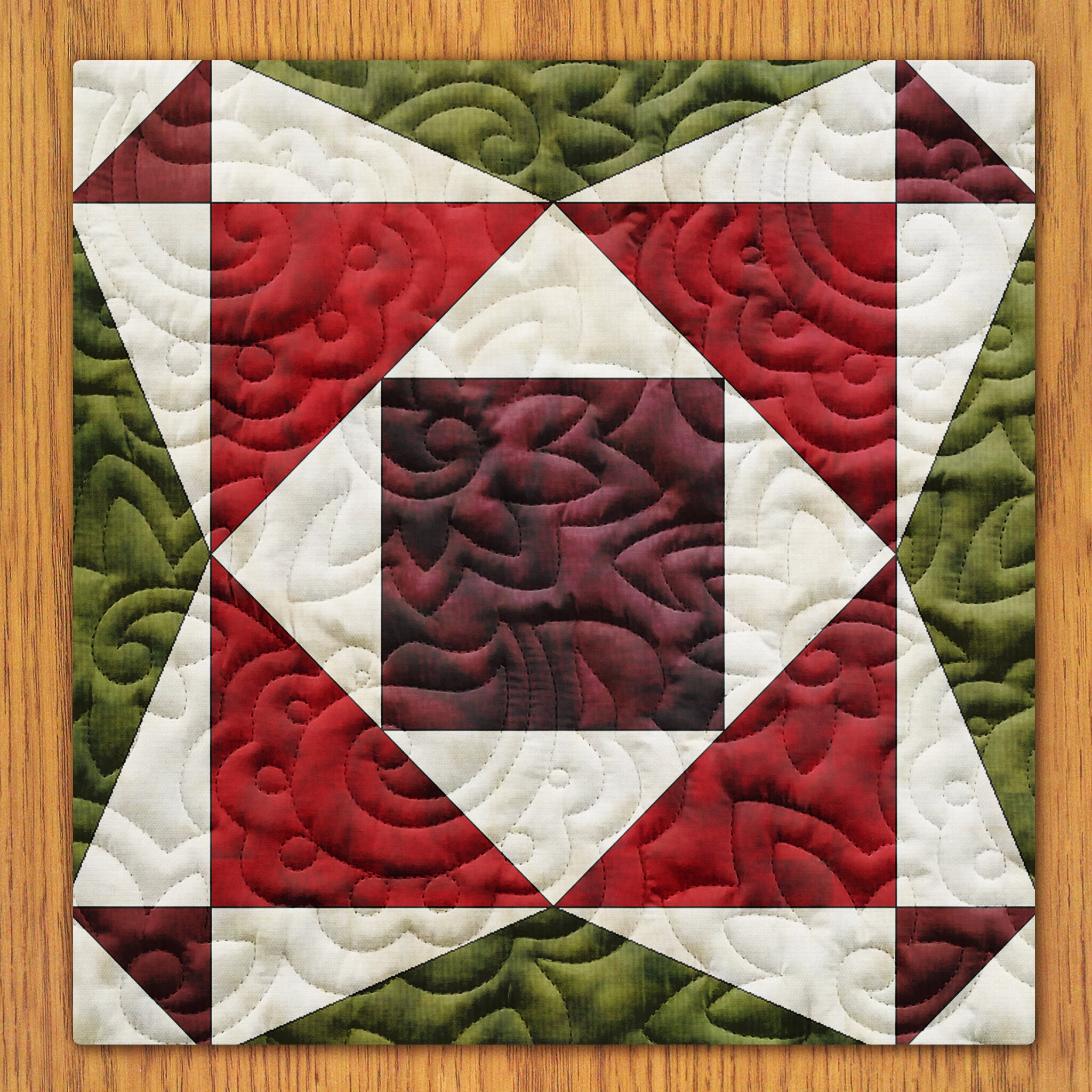 Cactus Cubes Quilt Block PDF Pattern With Video Tutorial 6, 8, 10, 12 ...