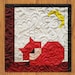 Sleeping Cat Quilt Block PDF Pattern With Video Tutorial 6, 8, 10, 12 ...