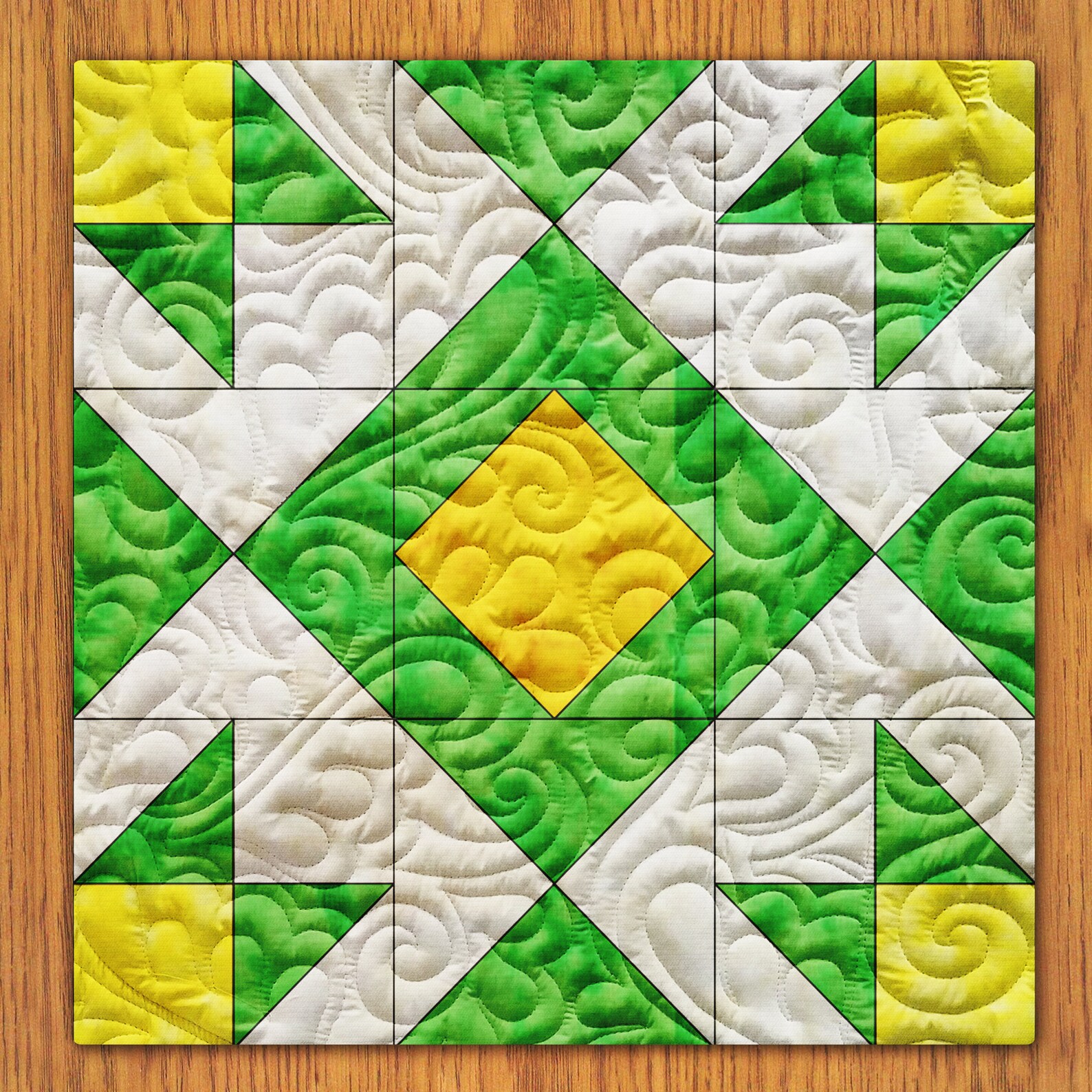 Garden of Stars Quilt Block PDF Pattern With Video Tutorial || 6, 8, 10 ...