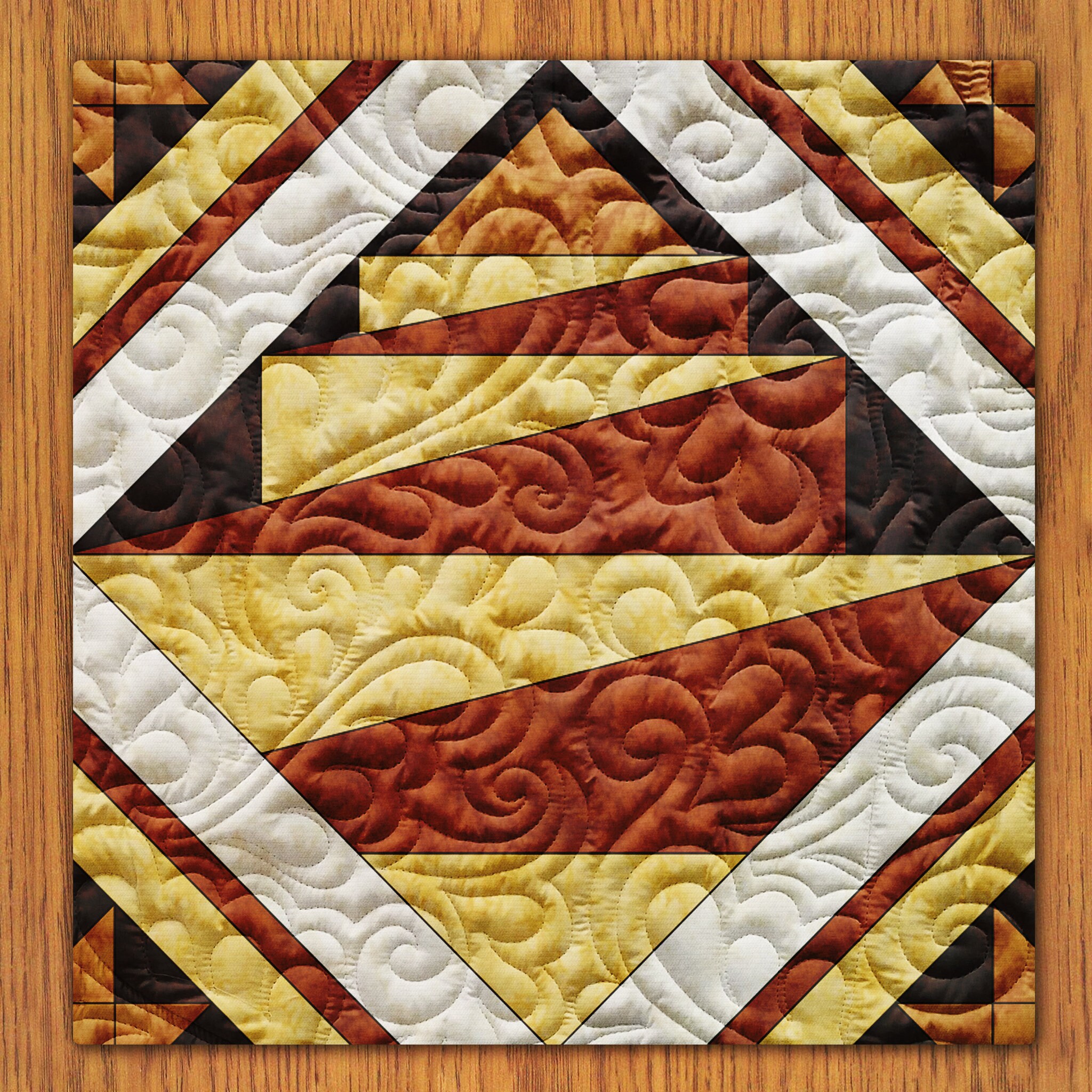Geometry Path Quilt Block PDF Pattern With Video Tutorial 16, 18, 20 ...