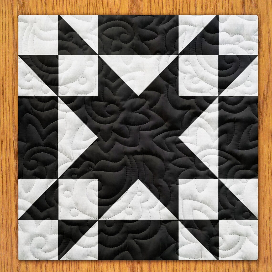 Sparkling Star Quilt Block PDF Pattern With Video Tutorial 6, 8, 10, 12 ...