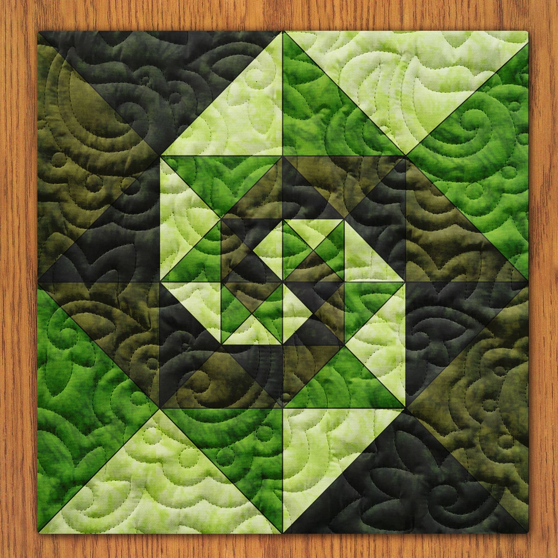 Whirlwind Waves Quilt Block PDF Pattern With Video Tutorial - Etsy