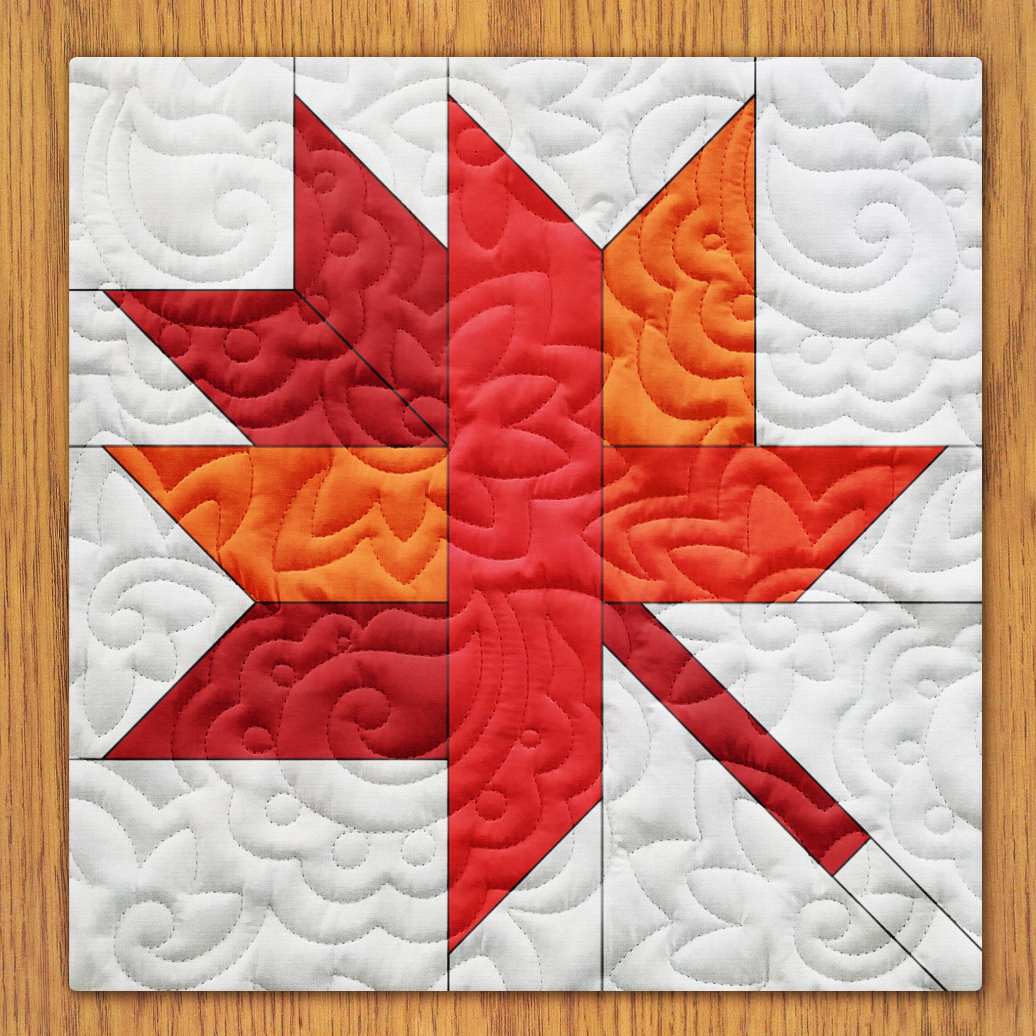 Dreamy Maple Charms Quilt Block PDF Pattern With Video Tutorial || 6, 8 ...