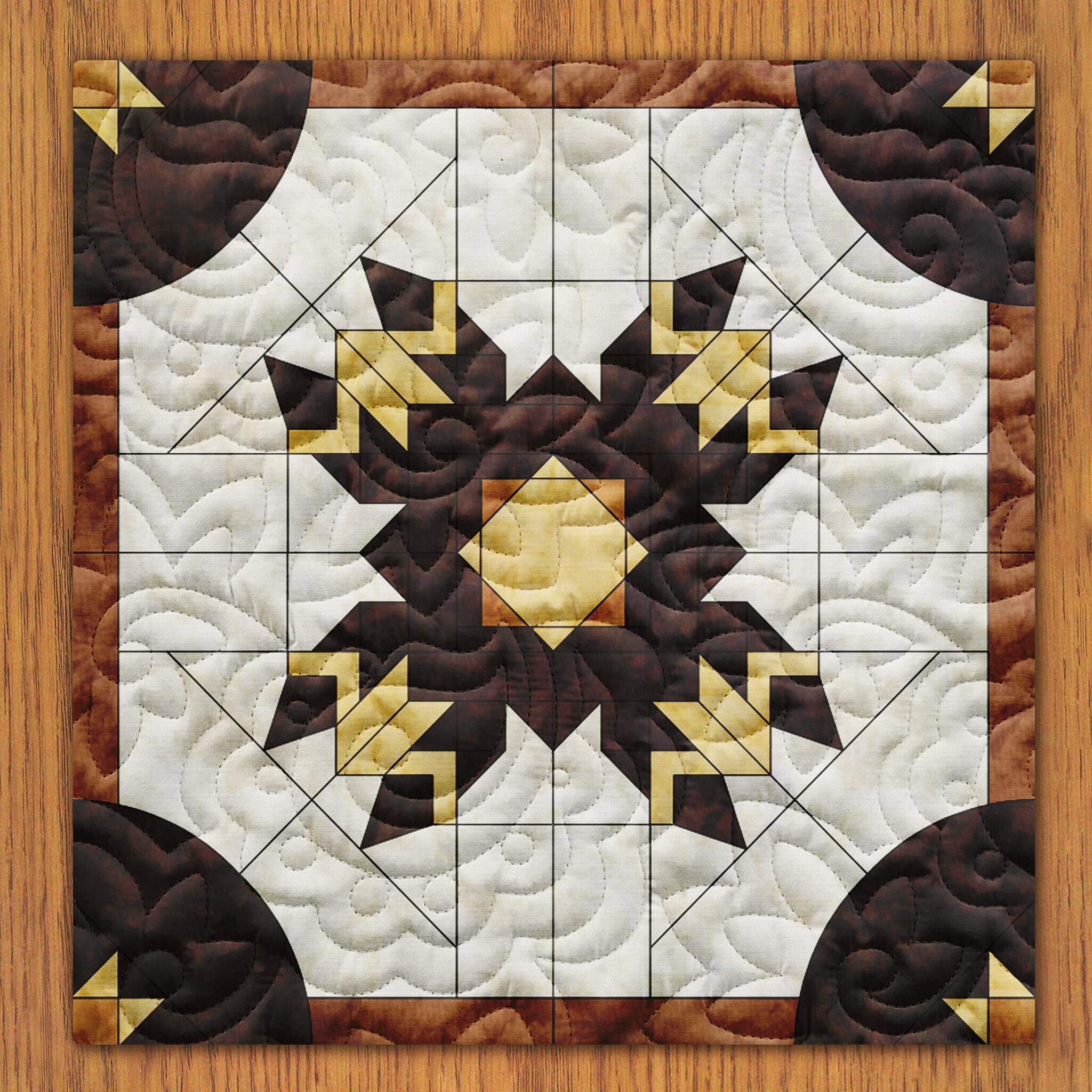 Barn Spider Quilt Block PDF Pattern With Video Tutorial 16, 18, 20, 22 ...