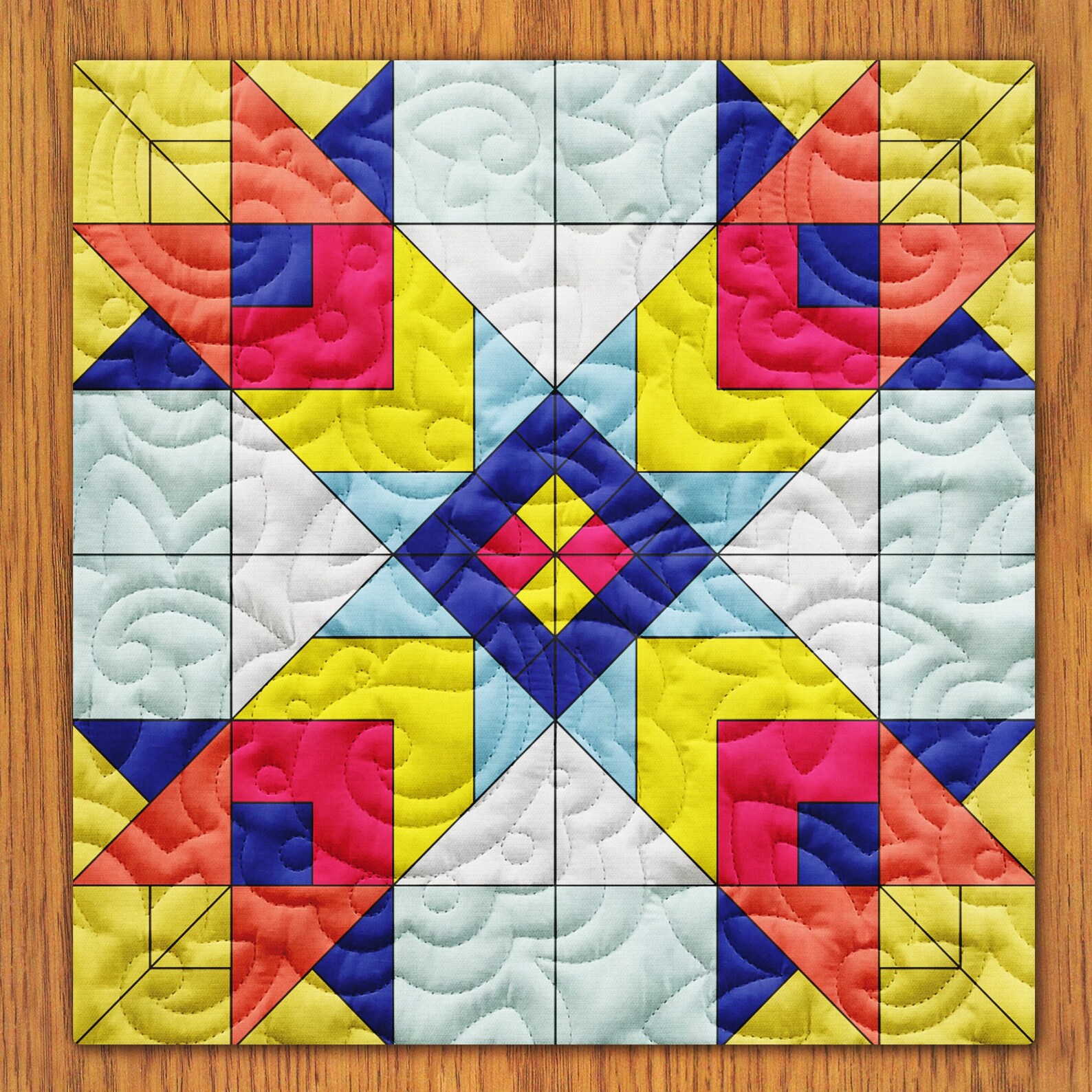 Linking Boxes Quilt Block PDF Pattern With Video Tutorial || 6, 8, 10 ...