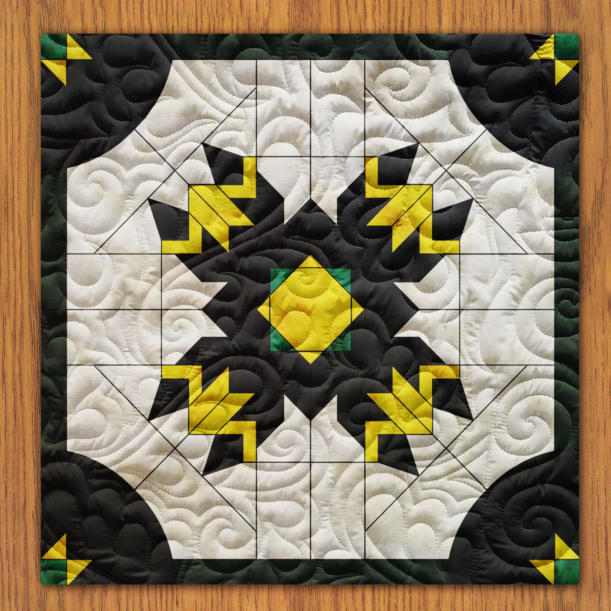Barn Spider Quilt Block PDF Pattern With Video Tutorial 16, 18, 20, 22 ...