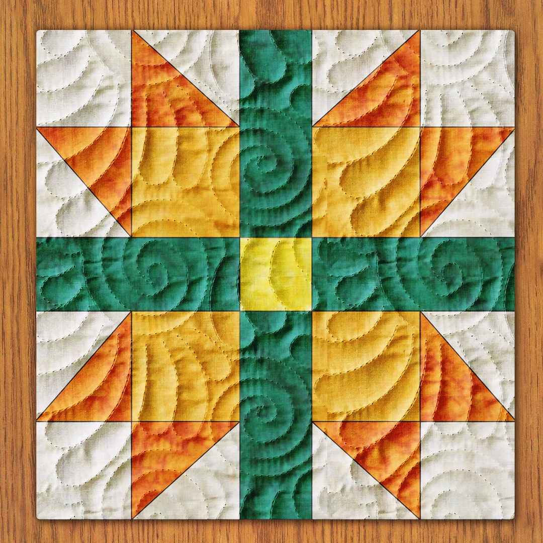 Autumn Keeper Quilt Block PDF Pattern With Video Tutorial || 6, 8, 10 ...