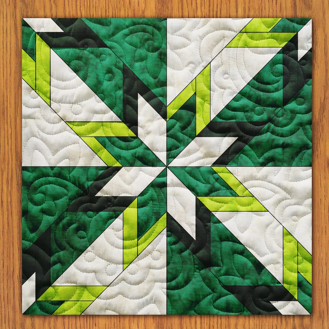 Huntsman Star Quilt Block PDF Pattern With Video Tutorial || 16, 18, 20 ...