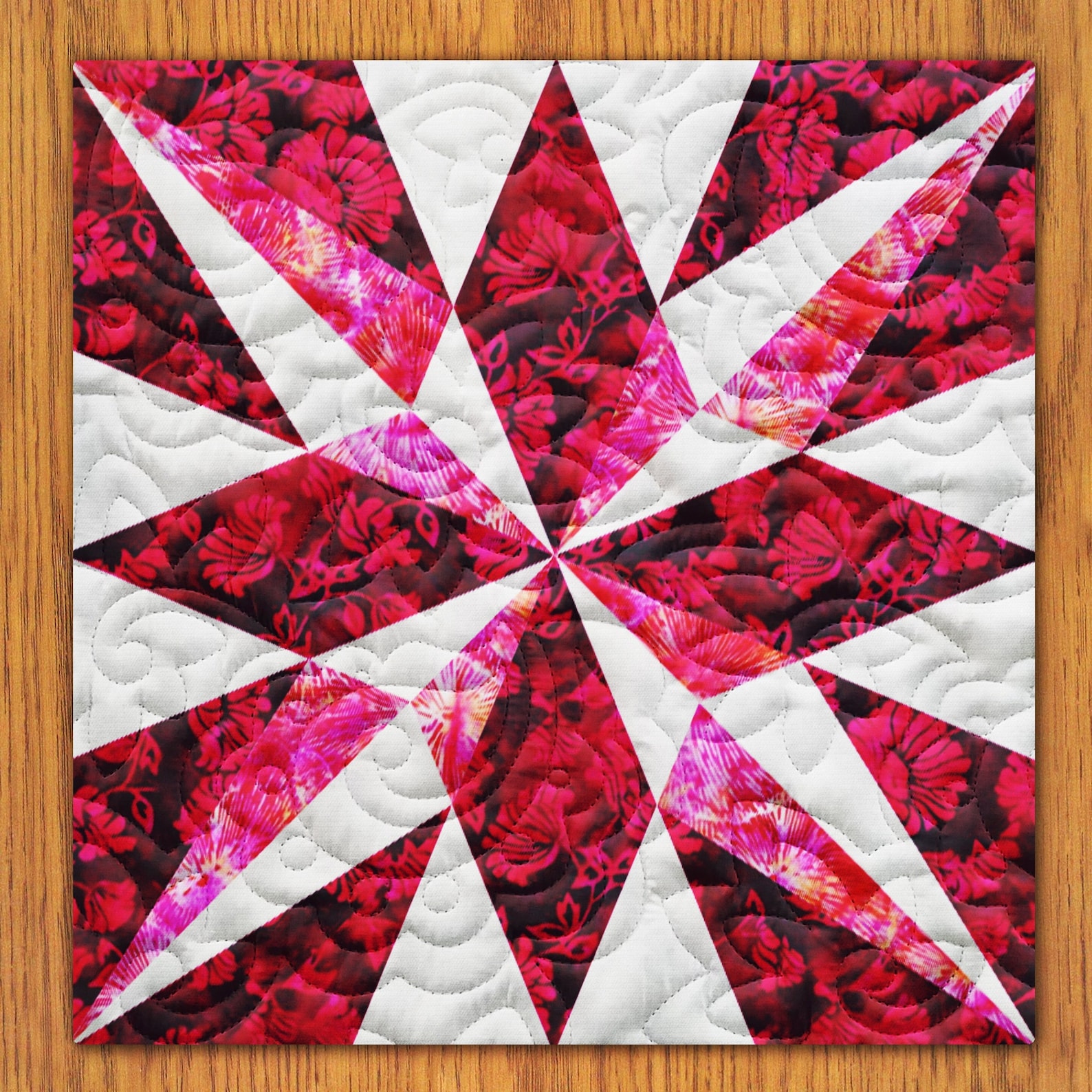 Firework Stars Quilt Block PDF Pattern With Video Tutorial || 16, 18 ...