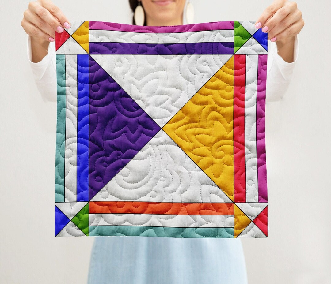 Children's Bliss Quilt Block PDF Pattern With Video Tutorial || 16, 18 ...