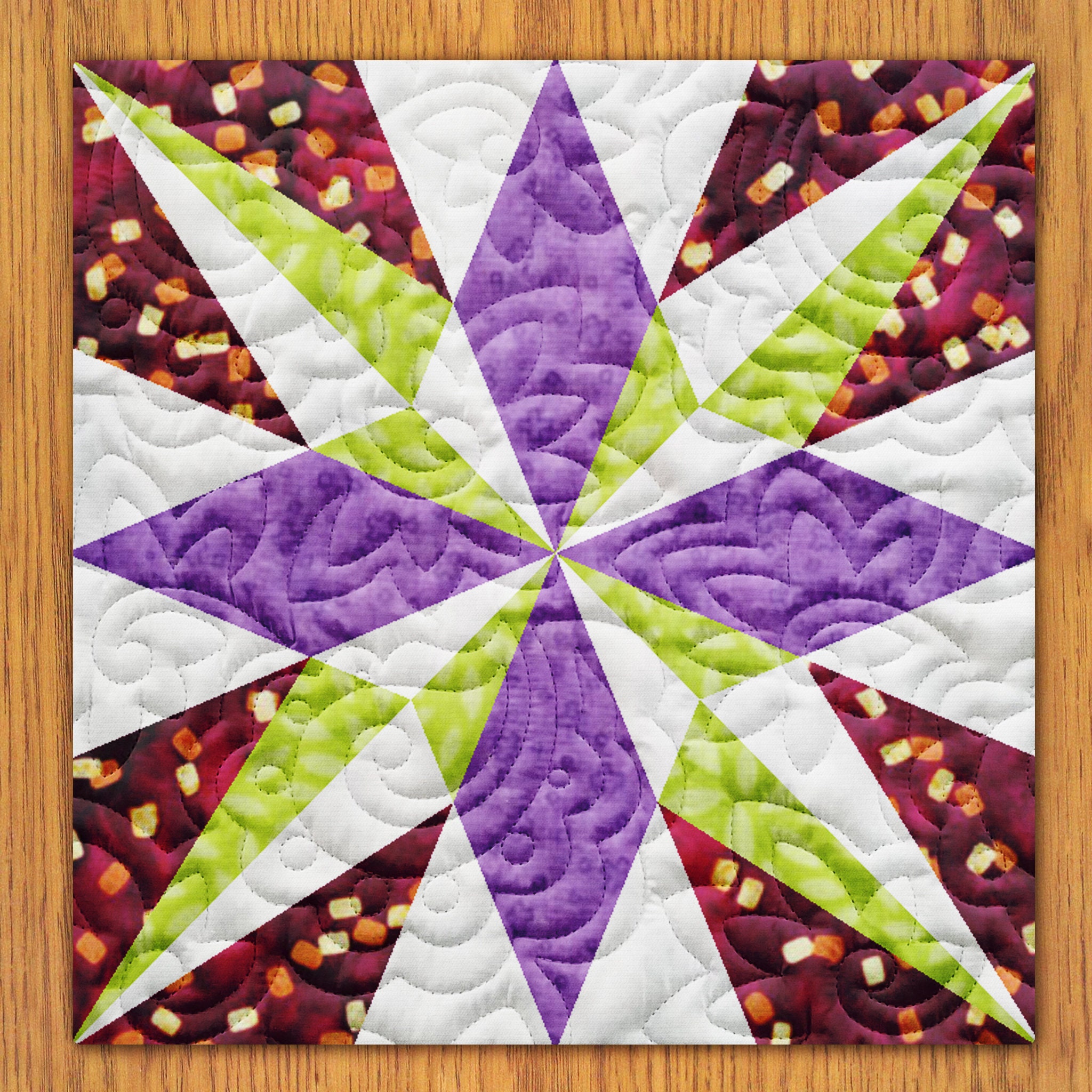 Firework Stars Quilt Block PDF Pattern With Video Tutorial - Etsy Canada
