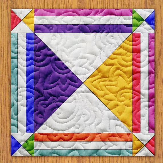 Children's Bliss Quilt Block PDF Pattern With Video - Etsy