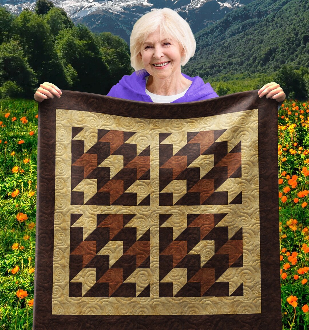 Flight Flocks Wall Quilt PDF Pattern With Video Tutorial || 40x40 ...