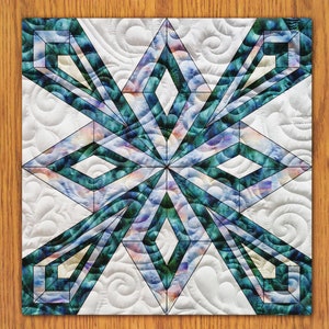 Amethyst Charms Quilt Block PDF Pattern With Video Tutorial || 6, 8, 10 ...
