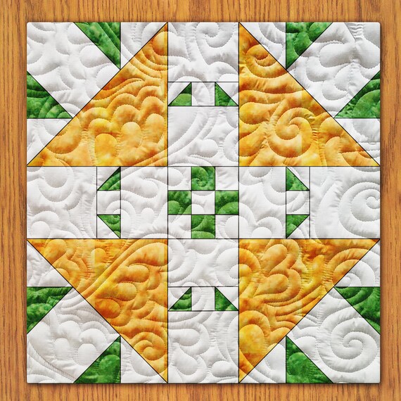 Travertine Tiles Quilt Block PDF Pattern With Video Tutorial | Etsy