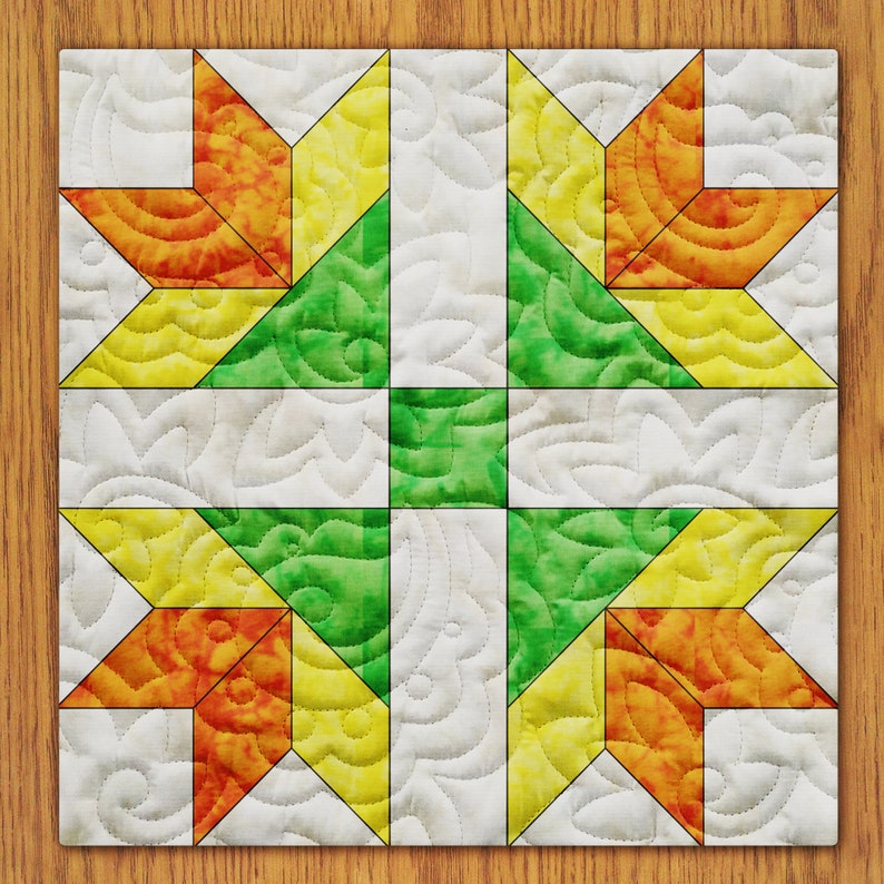 Goose Fierce Quilt Block PDF Pattern With Video Tutorial || 6, 8, 10 ...