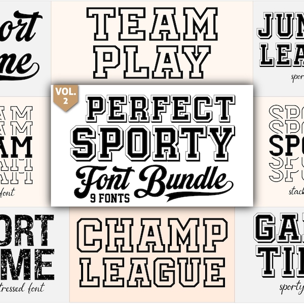 Penly Font Bundles - Etsy