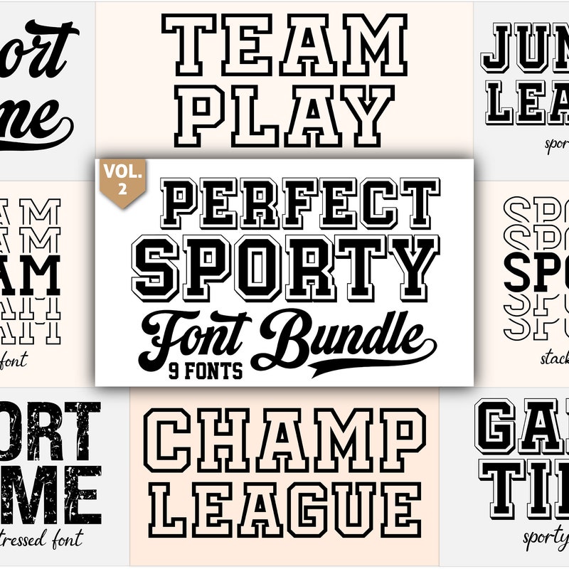 Penly Font Bundles - Etsy