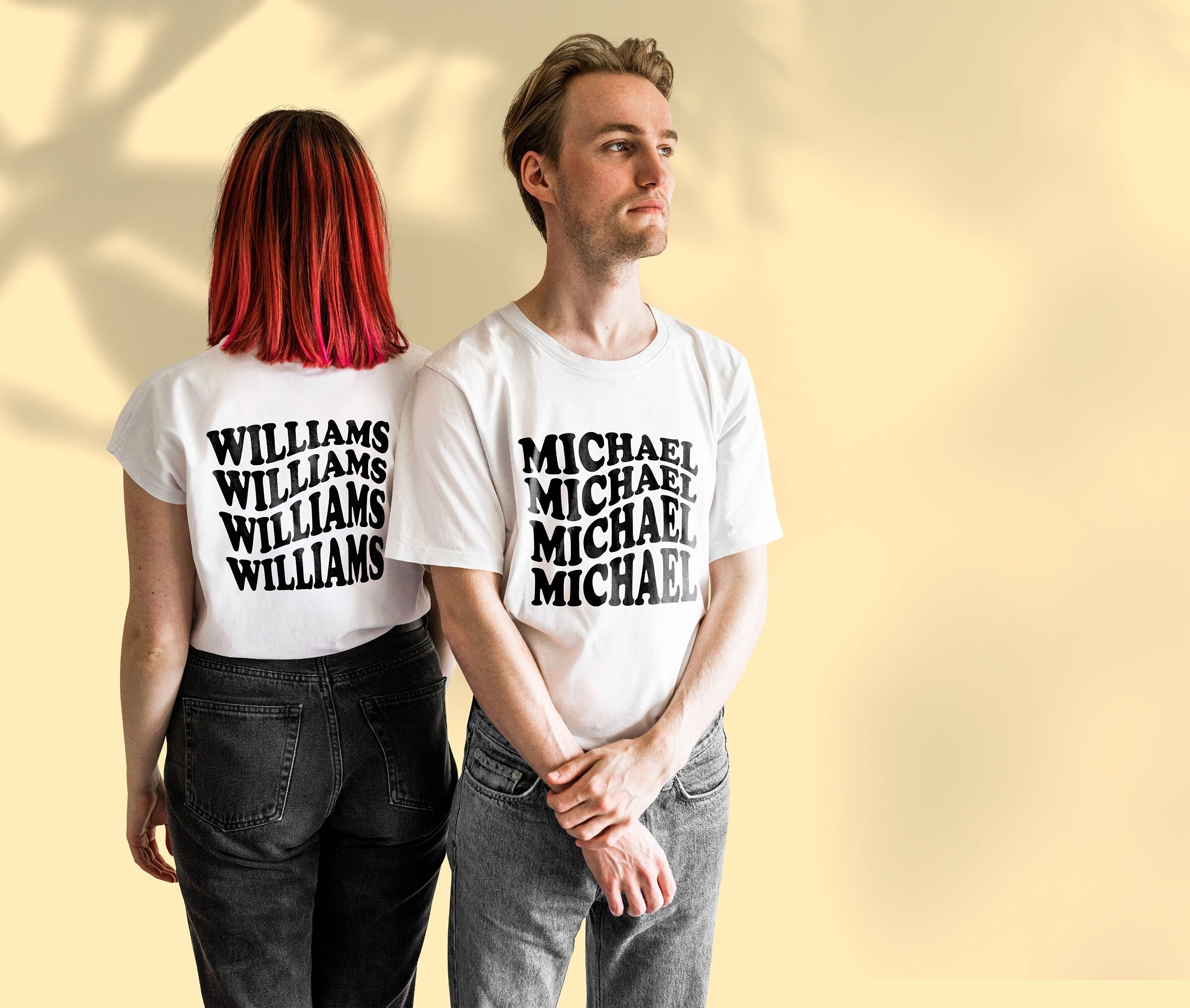 Custom Wavy Letters Svg Png Custom Wavy Stacked Svg - Etsy