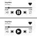 Audio Control Buttons SVG, DXF, Png, Music Player SVG File, Music ...